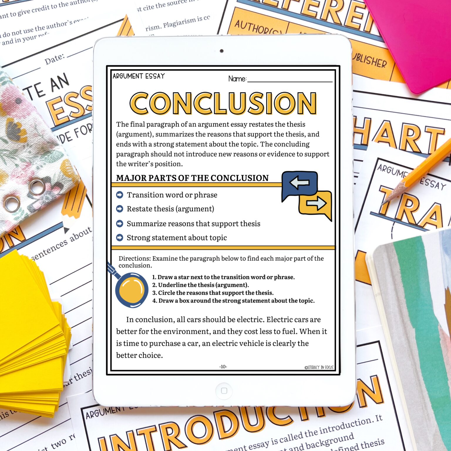 How to Write an Argumentative Essay for Students with Examples ...