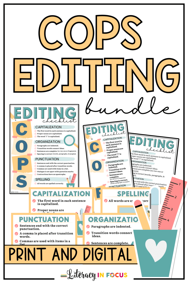 Improve Student Writing with COPS: A Simple Strategy for Editing ...