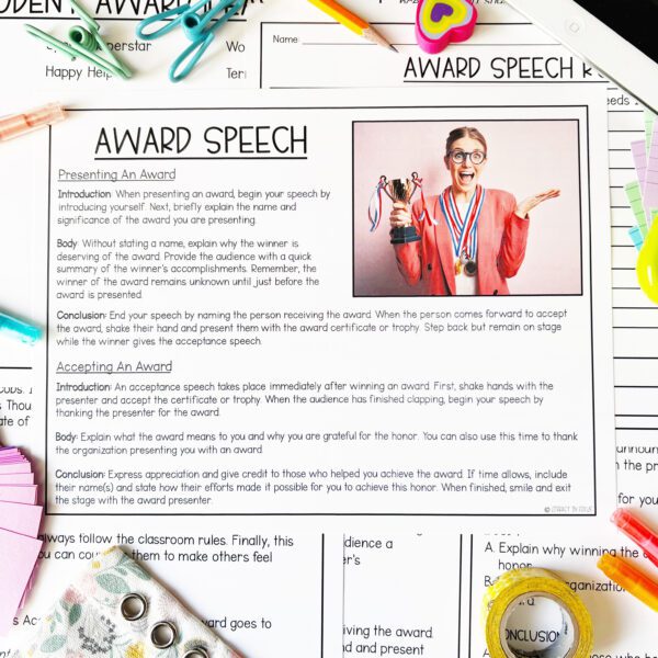 How to Teach Public Speaking to Elementary & Middle School Students ...