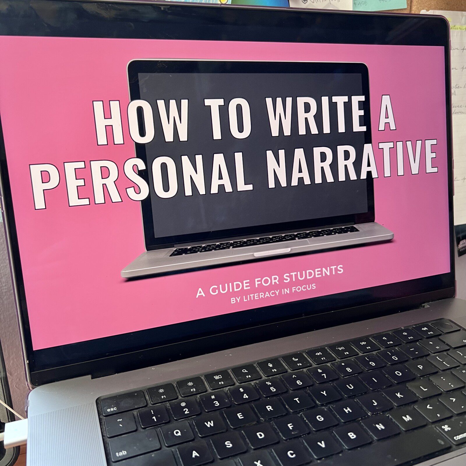 Personal Narrative Anchor Chart Free Printable PDF Literacy In Focus
