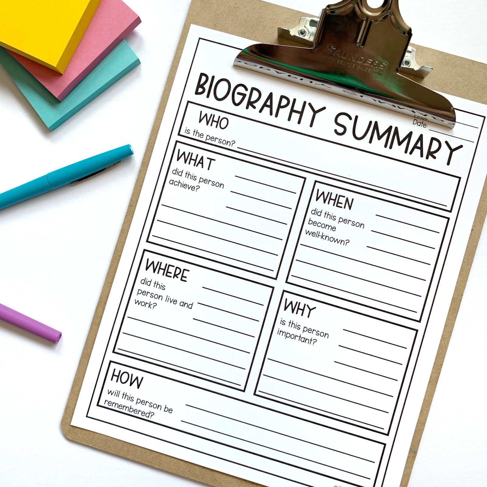 Anchor Chart for Teaching Nonfiction Summarizing - Literacy In Focus