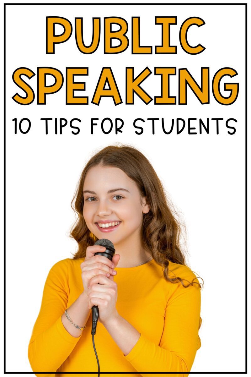 10 Public Speaking Tips for Students - Literacy In Focus