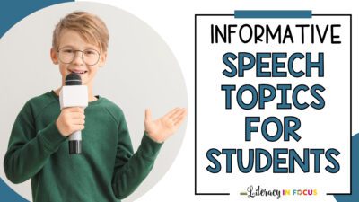 Unique and Fun Speech Topic Ideas For Students - Literacy In Focus