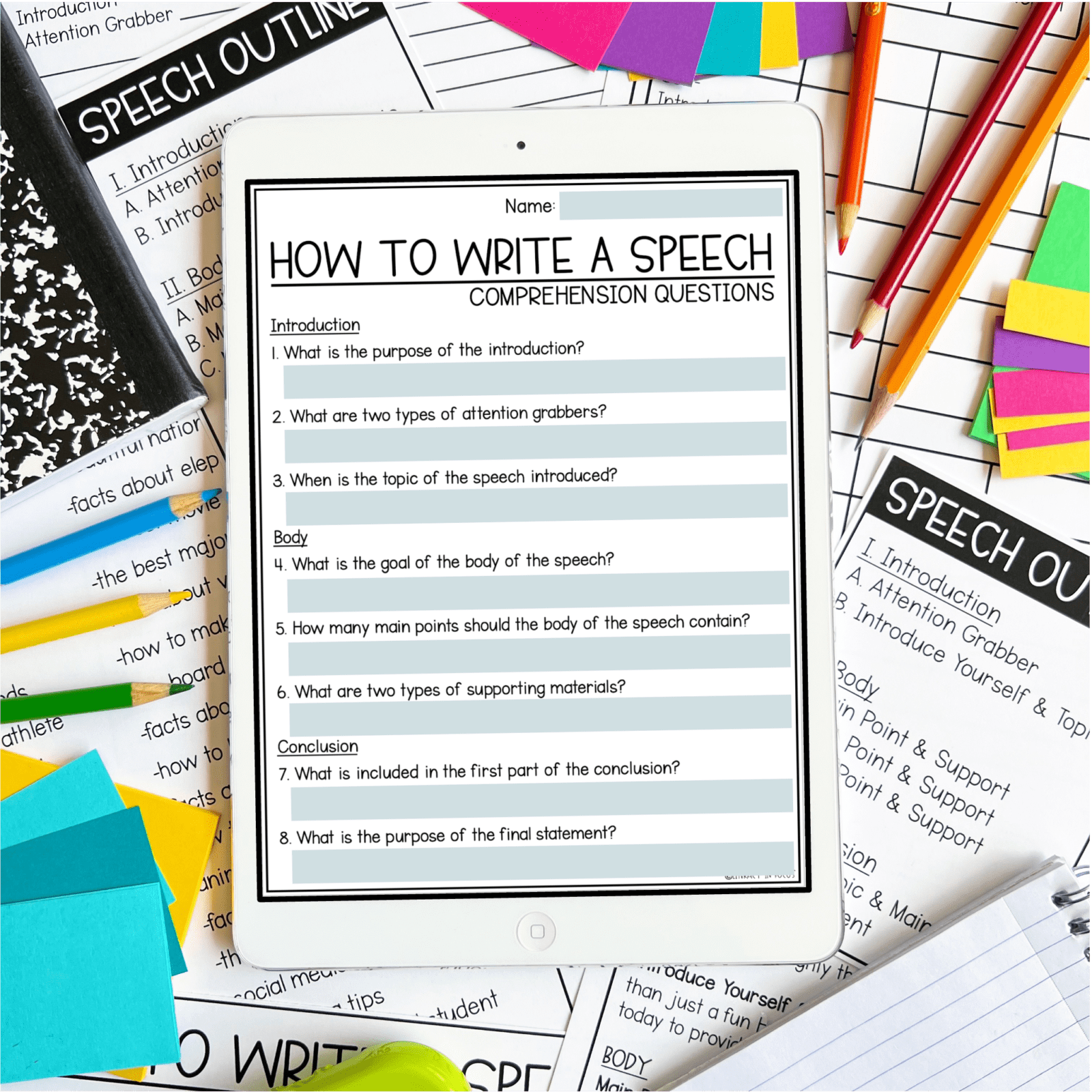 Unique and Fun Speech Topic Ideas For Students - Literacy In Focus