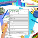 Earth Day Writing Activity for Kids - Literacy In Focus