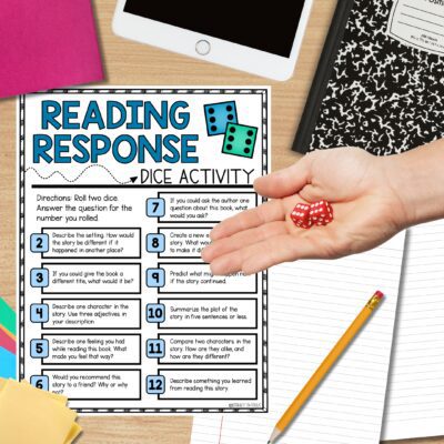 Reading Response Questions for Any Fiction Book - Literacy In Focus