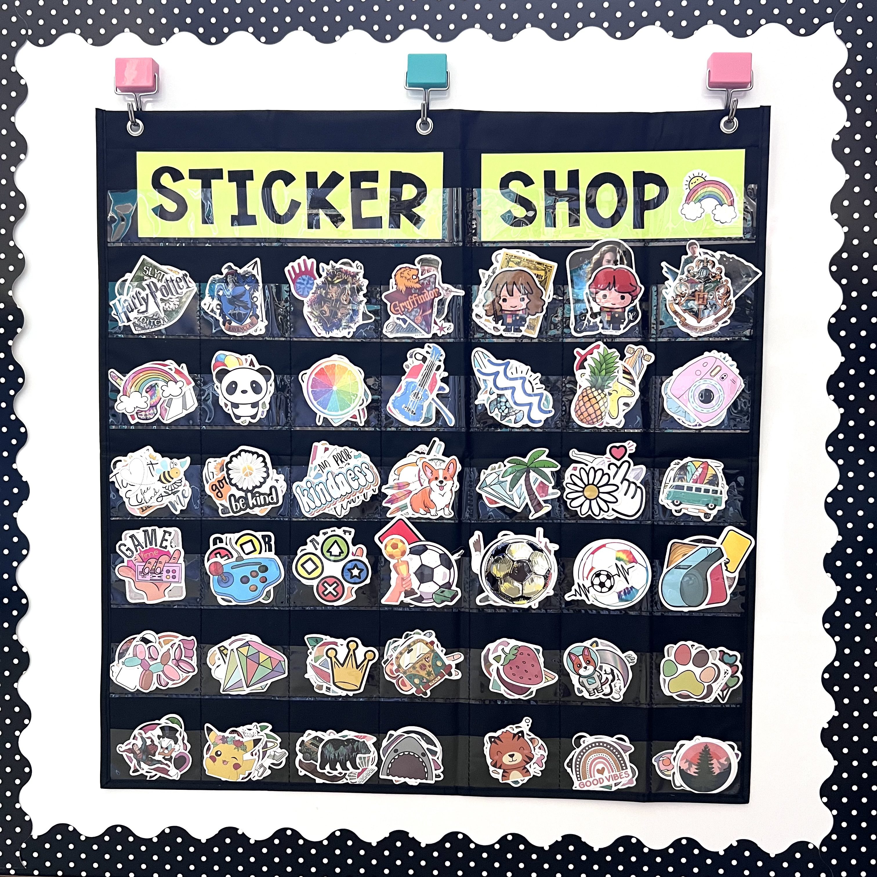 Reward Stickers for Classroom Sticker Shop - Literacy In Focus
