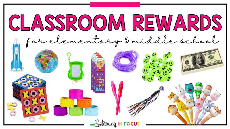 Classroom Reward Ideas for Elementary & Middle School Students ...
