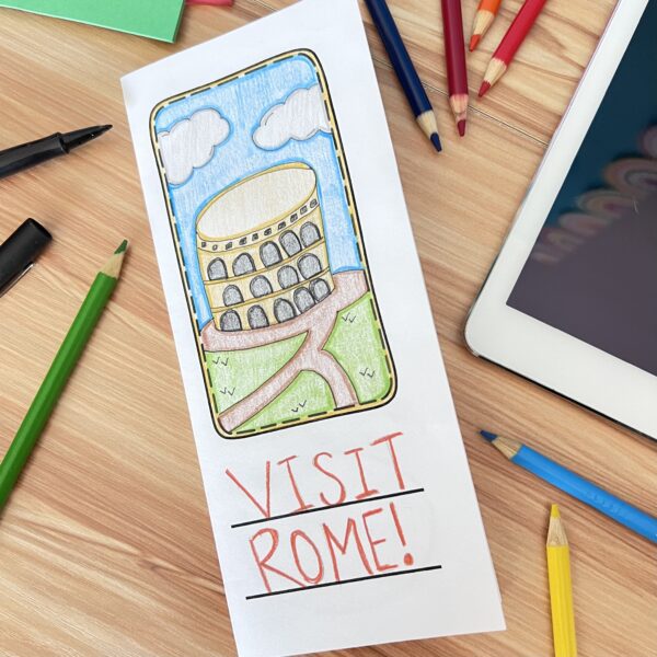 Free Travel Brochure Template Printable PDF - Literacy In Focus