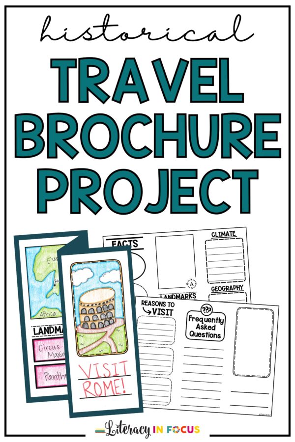 Historical Travel Brochure and Research Project - Literacy In Focus