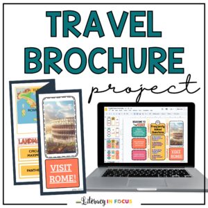 Free Travel Brochure Template Printable PDF - Literacy In Focus