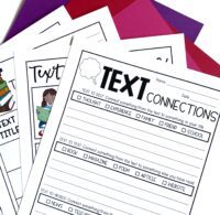 Making Text Connections Mentor Text Activity for Students - Literacy In ...