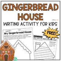 Free Gingerbread House Writing Activity for Students - Literacy In Focus